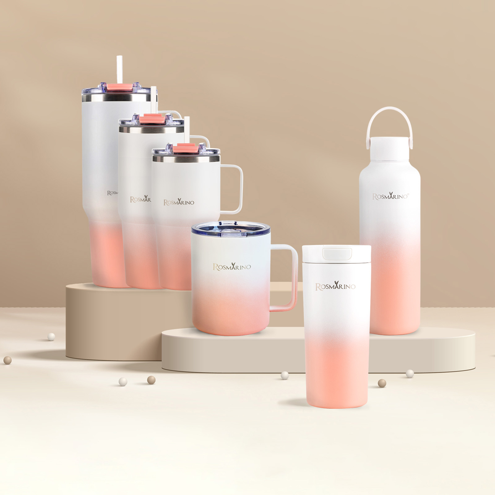 Termos MegaCup Gradient,1160ml, roza - Vitapur.rs