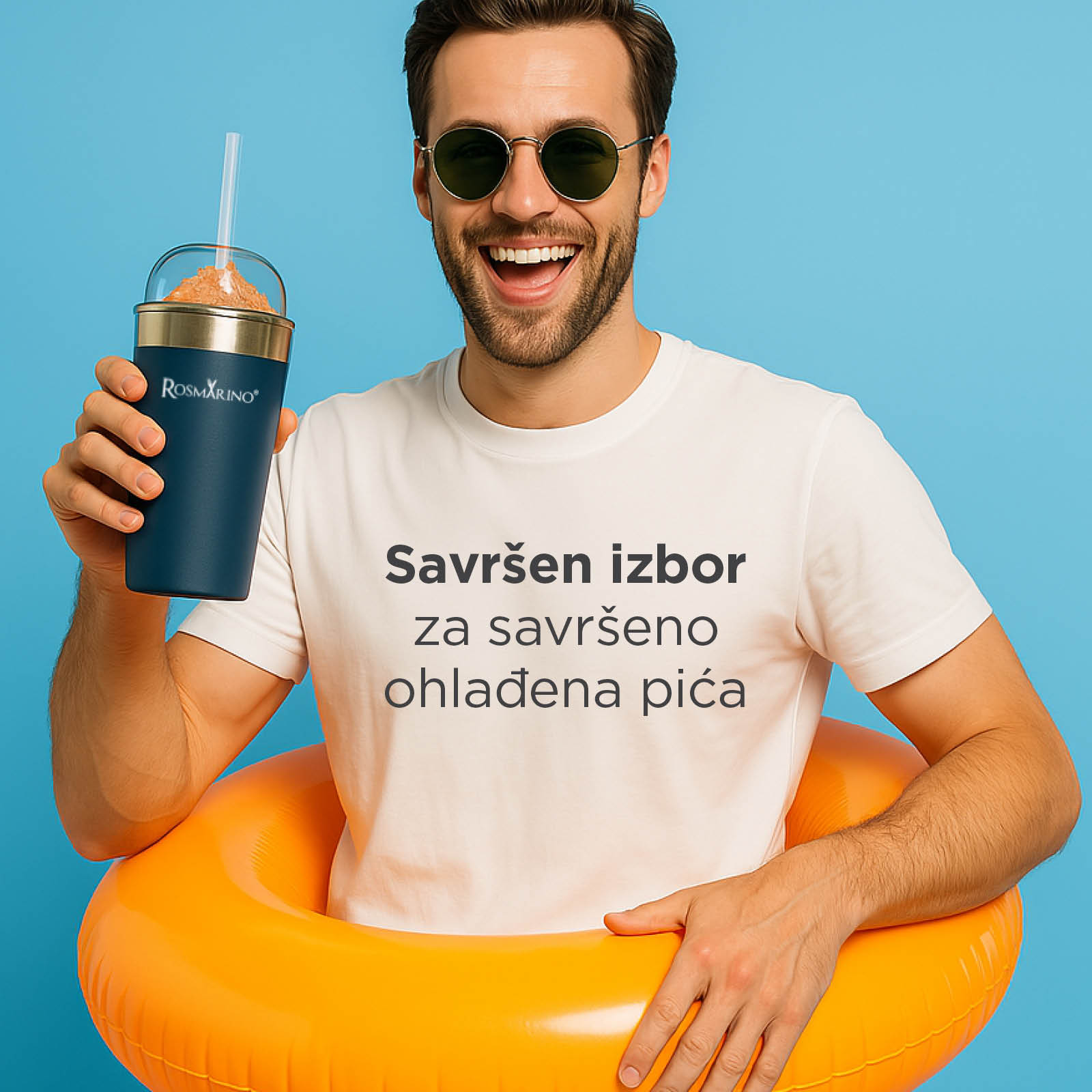 Termos čaša Sip`n`Chill,500ml,navy blue - Vitapur.rs